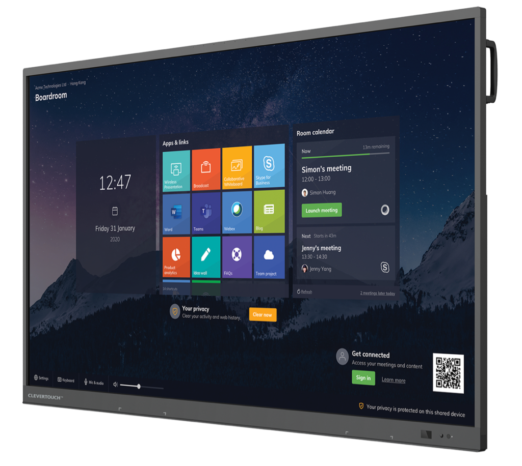 Clevertouch - Touchscreen & Digibord | Marcelis - Smart Office
